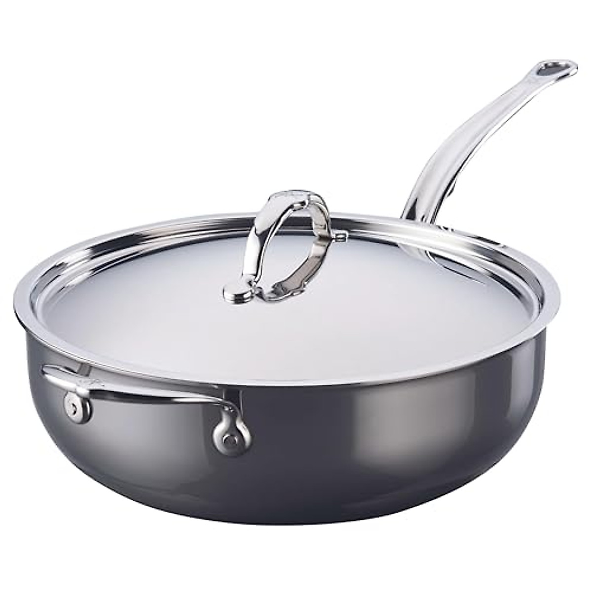 Hestan - NanoBond Collection - Titanium All-In-One Pan, Induction Cooktop Compatible, 5 Quart