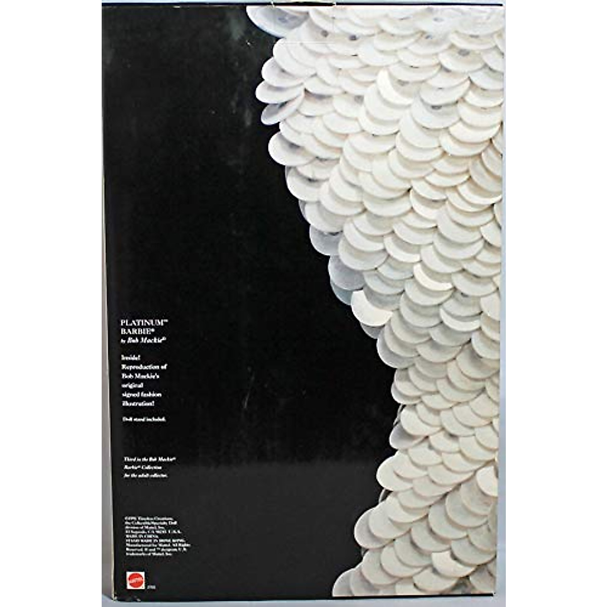 Barbie Platinum Bob Mackie 2703 Timeless Treasures Mattel 1991 MIB