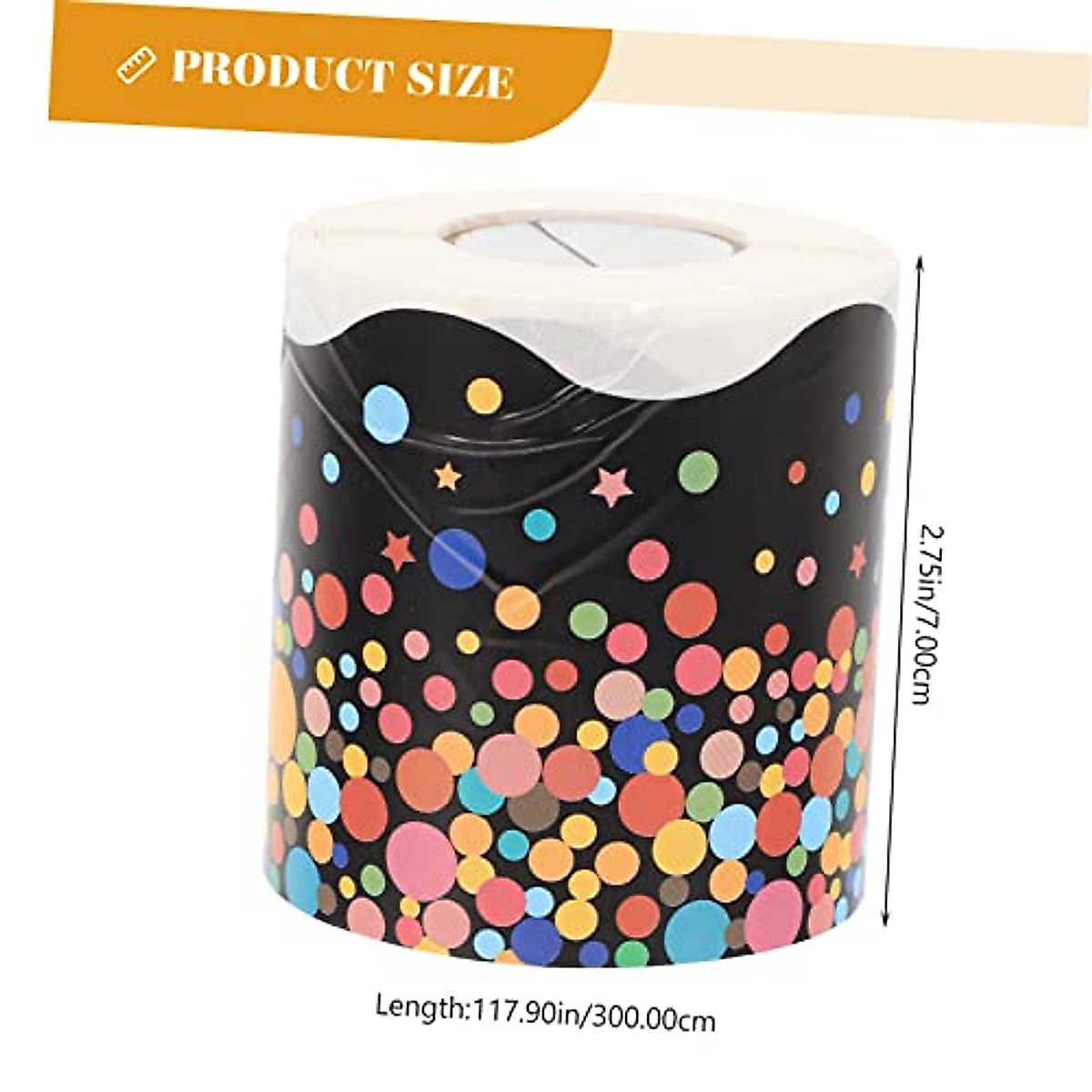 Ciieeo 2 Rolls Bulletin Board Stickers Removable Wall Stickers Black Out Stickers Black Chalkboard Classroom Border Trim Bulletin Board Border Stickers Bulletin Border Sticker Wall Decors