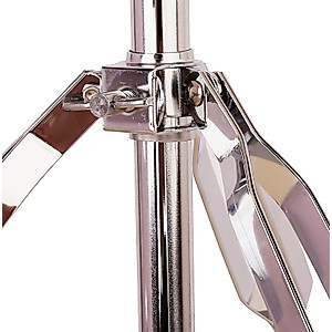 Yeasoul Cymbal Stand, Adjust high Boom and Straight Combo,Double Braced Legs with Rubber Feet fits 8、10、12、14、16、18、20 inch cymbals