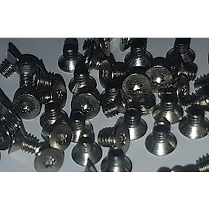 12x Reoplacement Silver Countersunk T5 Laptop Screws M2x3mm will fit DELL XPS 13 9343 Base