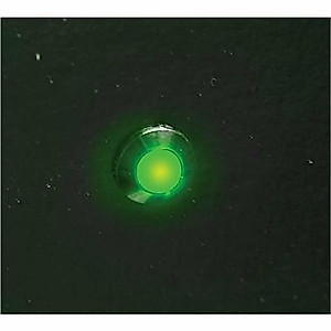 GCDAHZZ 3 12V LED Indicator Lights-2 Green Turn Signal Blue High Beam Blinker ZHS7F1B2