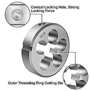 S-Union New 1/2"-28 Tap and Die Set(1/2" x 28) 22LR 223 5.56 9mm