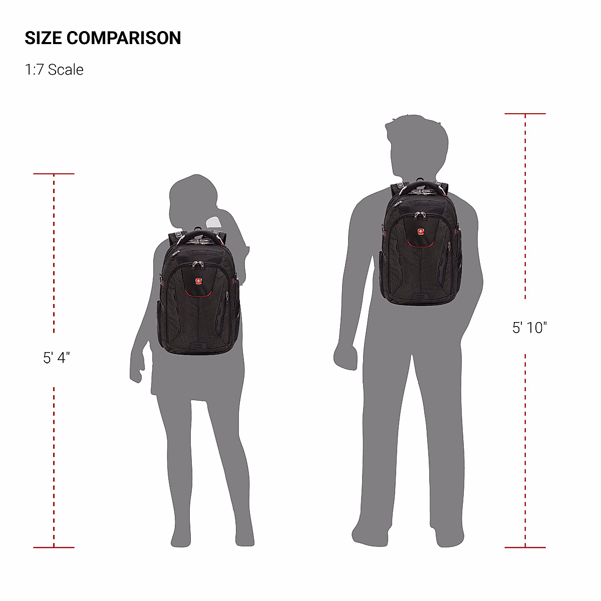 SwissGear Travel Tech Elite, Dark Grey, Large