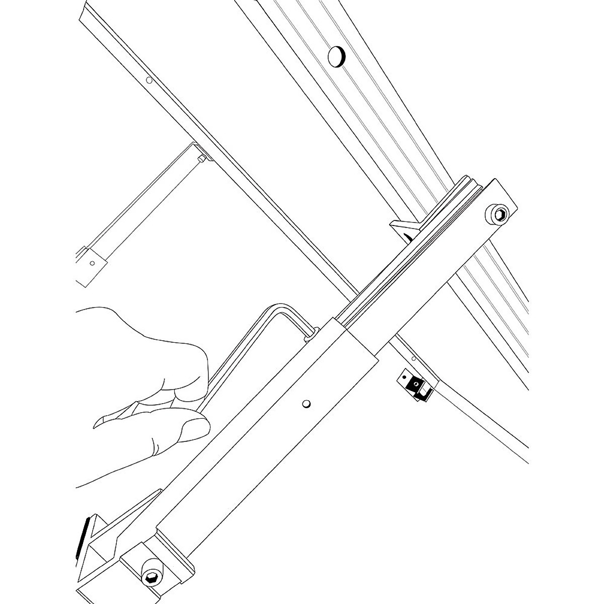 Smarkey Adjustable Solar Panel Roof Tilt Mounting Brackets for Roof, Marine, RV, Boat and Any Flat Surface,Support 100W/150W/200W/300W Panel
