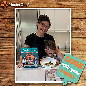 MasterChef Family Cooking Game. Turn Mealtime into Game Time! Ages 7+, Multicolor, 22 Family Tested Recipes