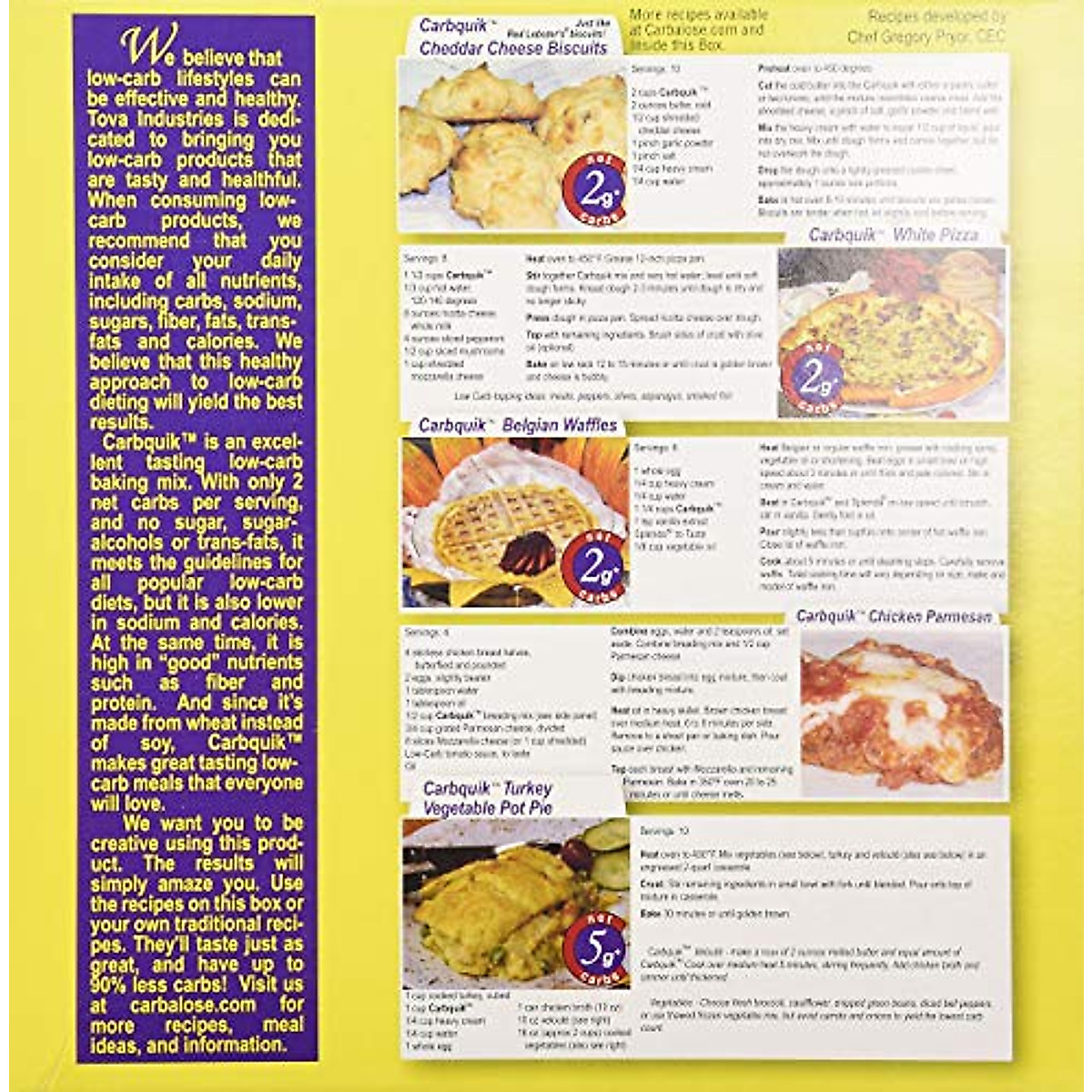 Carbquik Baking Mix, 3 Lb (48 Oz) (Pack of 1)