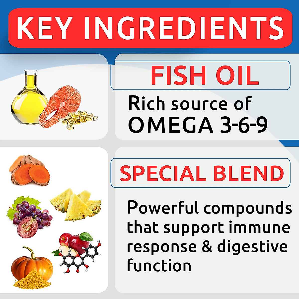 BARK&SPARK Omega 3 + Allergy Relief for Dogs Bundle - Anti-Itch Skin + Skin Allergy - Omega 3 Fish Oil + EPA & DHA Fatty Acids - Itching&Paw Licking + Itch Relief - 360 Chews - Made in USA