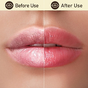 Crystal Jelly Lipstick Tinted Lip Balm Color Changing, Clear Chapstick Lipstick with flower Inside, Natural Pink Lipstick & Lip Moisturizer (Pink)