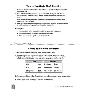 Evan-Moor Daily Math Practice, Grade 1