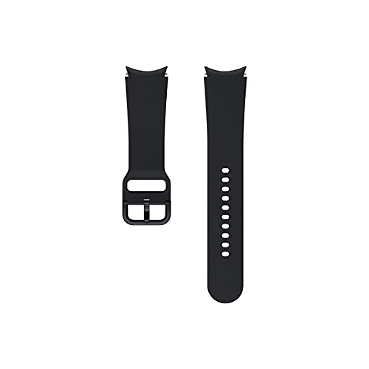 Samsung Silicone Watch Band Strap Medium / Large, For Galaxy Watch 4 and Galaxy Watch 4 Classic, US Version ,Black