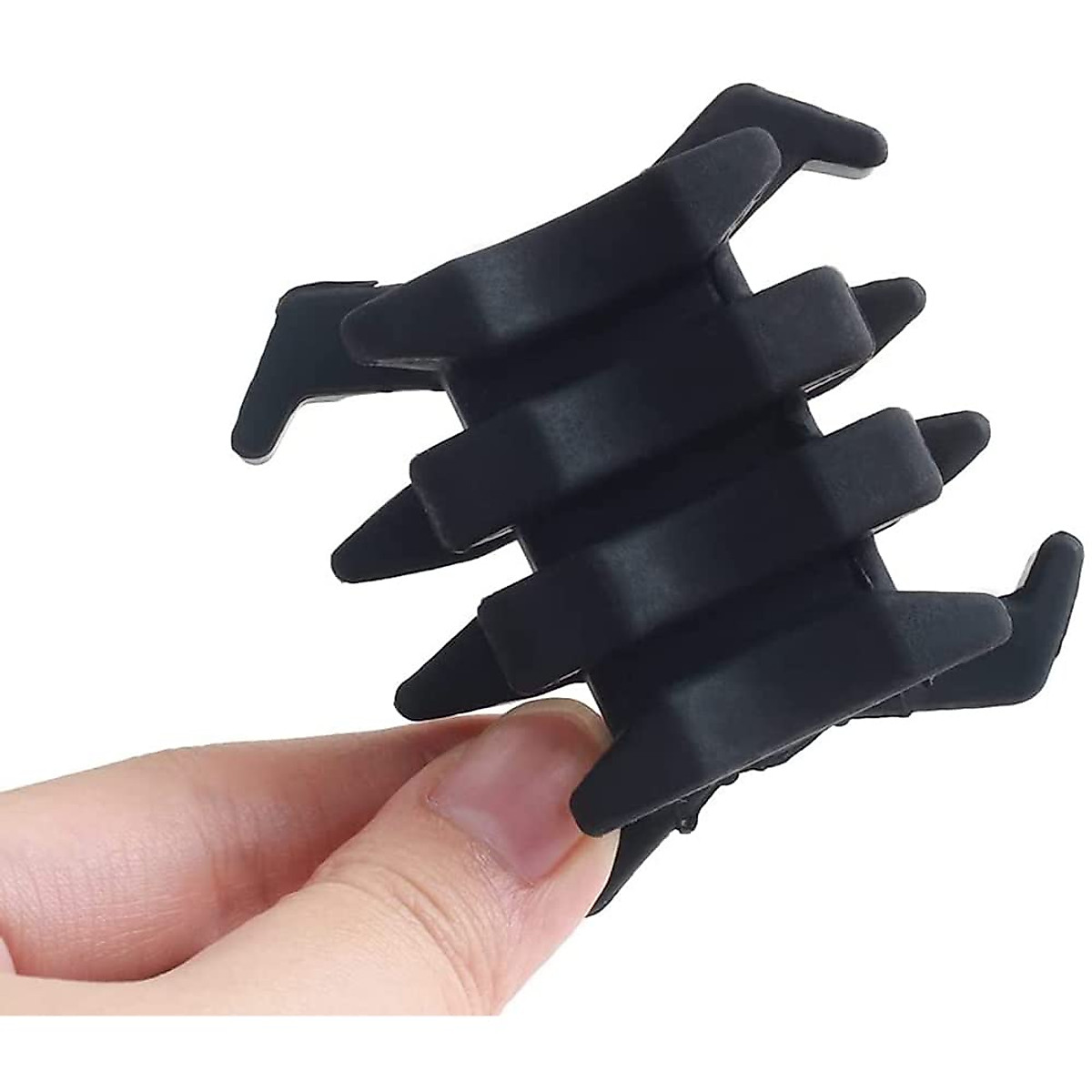 SOPOGER Bow Limb Dampeners for Compound Bow Crossbow Limb Dampeners Split Limb Stabilizer Dampener Bow Sliencer for Reduceing Noise and Vibration (Black)