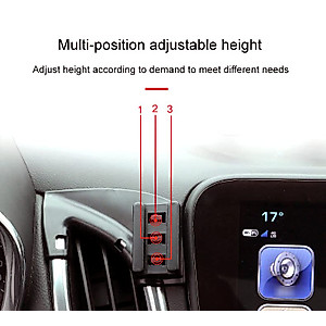 JNGXQ car Phone Holder for Chevy Equinox Phone Mount Interior Accessories 2018 2019 2020 2021 2022 2023 Phone Stand Vent