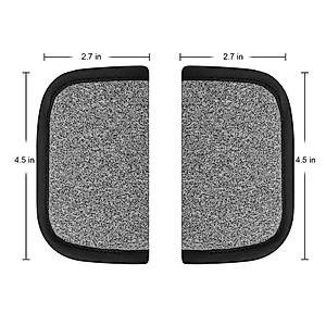 Accmor Car Seat Strap Covers for Baby Kids, Car Seat Strap Covers Shoulder Pads, Soft Seat Belt Covers for All Car Seats, Pushchair, Stroller