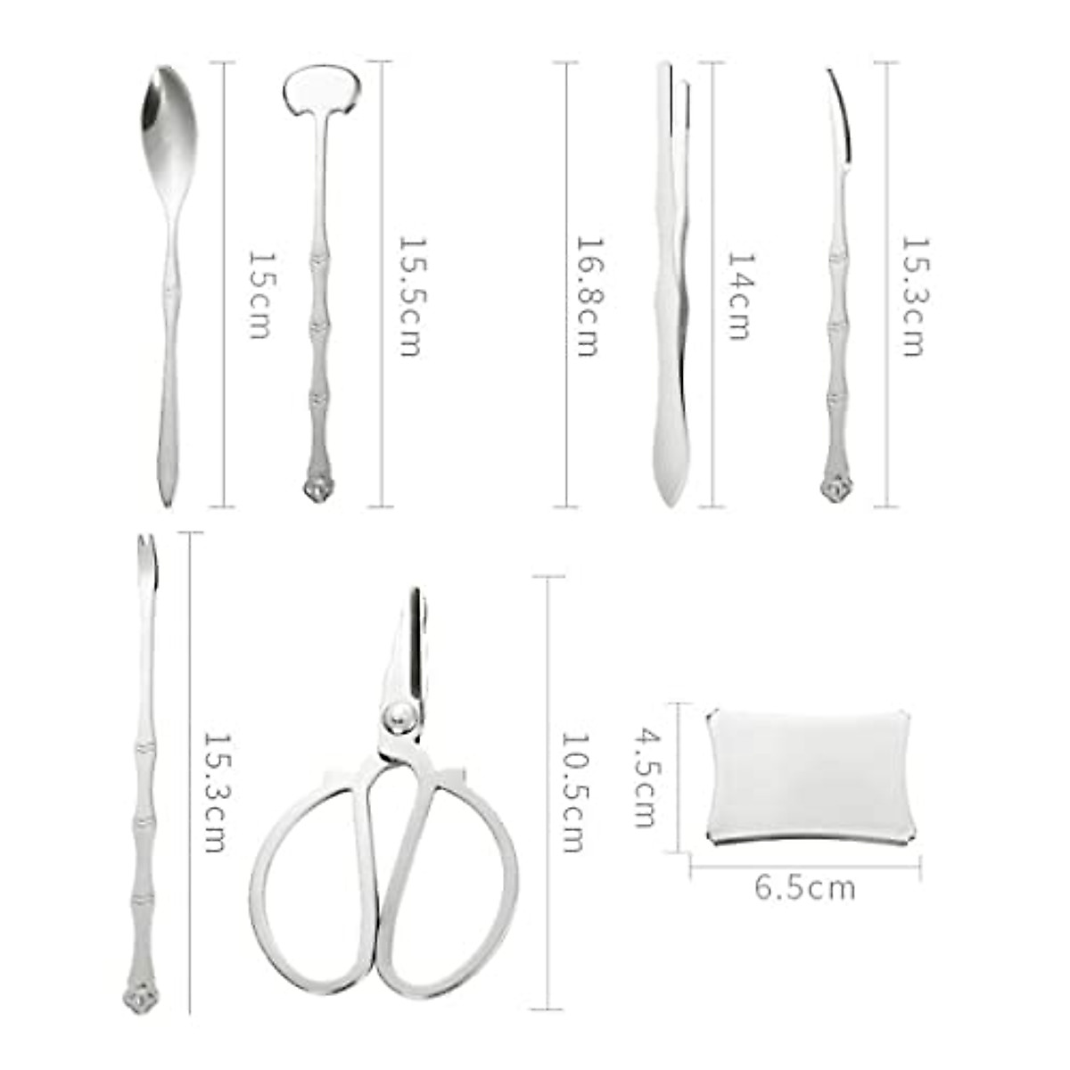 UPKOCH 2sets8pcs Peel Eating Mallet Shrimp Seafood Claw Nut Steel Crab Scissor Legs Tool Accessories Kitchen Storage with Case Utensils Tools Crackers Lobster Leg Picks Shell