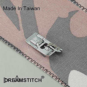 DREAMSTITCH XC3098051 Snap On Overcasting Presser Foot (G) Fits for Babylock, Brother, Simplicity, Singer Sewing Machine Alt:BL66-OF, OCF, XE6305101, X51162001, XC3098-031