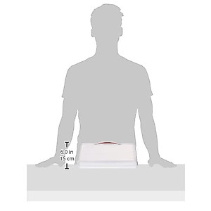 CURVER Curver-175247-Rectangular Cake Tin-Transparent/White, Multicolour