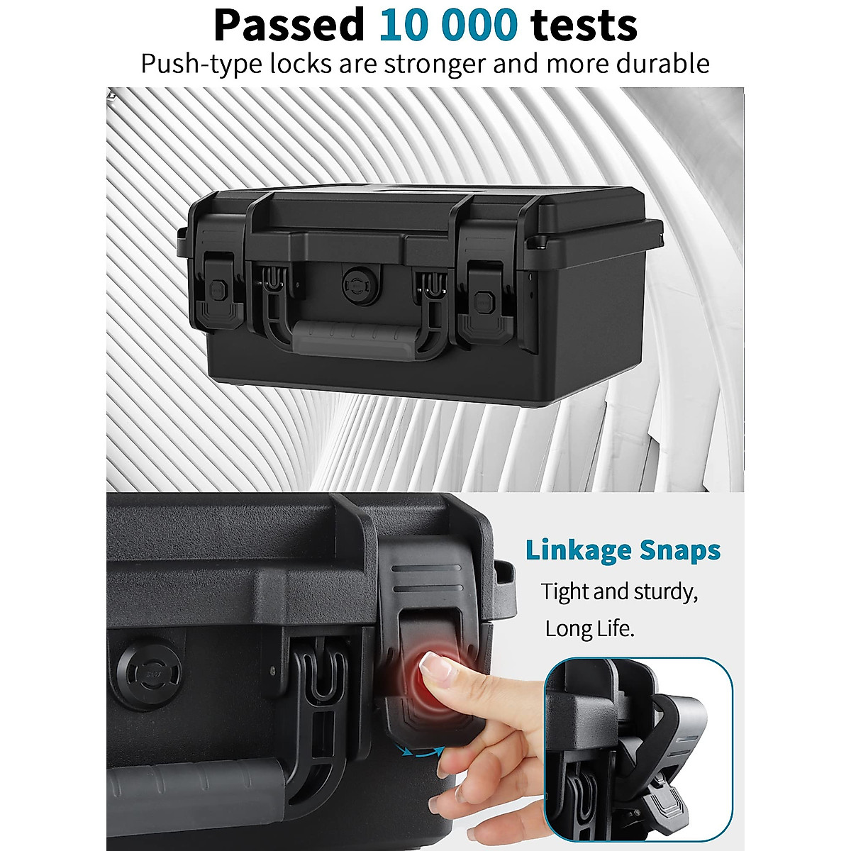 VR Headset Carrying Case for Oculus Quest 2 Fits All Elite Strap, Hard Case Protect Oculus Quest Accessories, Storage Bag Suitable for Home Storage and Travel