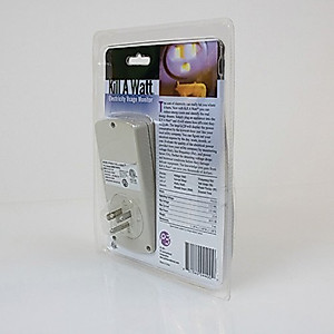 P3 Power Meter Kill A Watt 125 V 5-1/8 " Hx2-3/8 " Wx1-5/8 " D