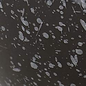 Speckled Earthenware Spoon Rest for Kitchen Stoves and Countertops - Black