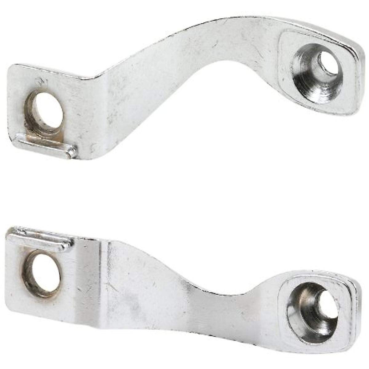 Prime-Line E 2102 Diecast, Chrome Plated Sliding Door Handle Brackets (1 Pair)