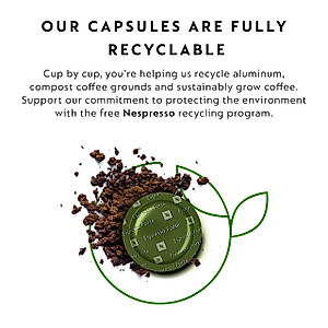 Nespresso Professional Coffee Capsules, Coffee Variety Pack, Medium & Dark Roast, 200-Count Coffee Capsules