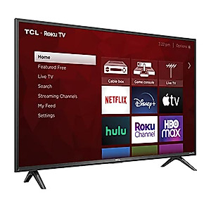 TCL 40" Class 3-Series Full HD 1080p LED Smart Roku TV - 40S355 (Renewed)