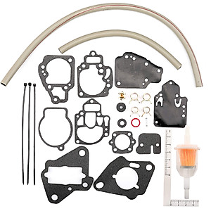 iFJF Carburetor Repair Kit Replacement for Mercury Marine Replaces 1395-97611 1395-9645 1395-9761 1395-9377 1395-9179 1395-9803 1395-9725 1395-811357