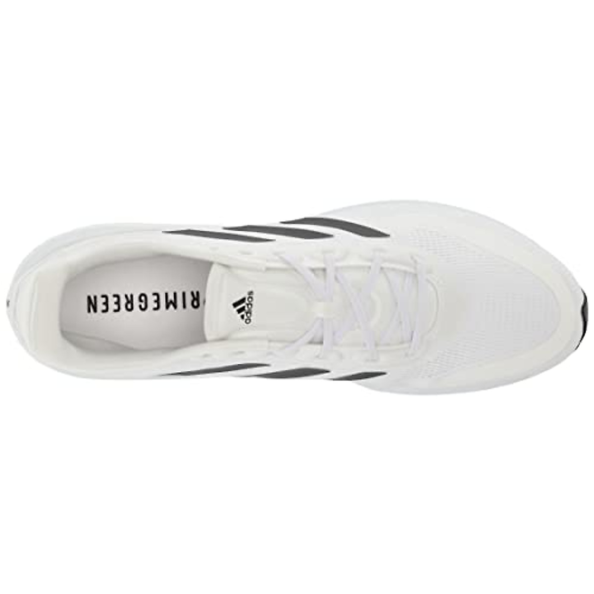 adidas Men's Supernova + Running Shoe, White/Core Black/Dash Grey, 6