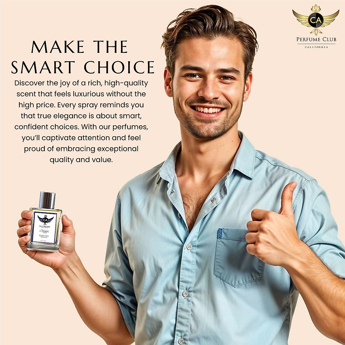 CA Perfume Impression of T. Ford Tobacco Vanille For Men Replica Version Fragrance Dupes Concentrated Long Lasting Eau de Parfum Spray Refillable Atomizer Bottle 1.7 Fl Oz/50ml-X1