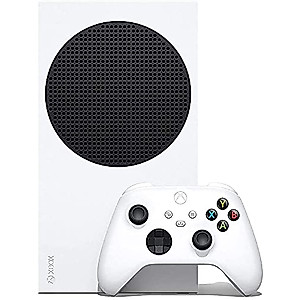 Microsoft Series S 512GB SSD All-Digital Gaming Console(Disc-Free Gaming), Wireless Controller, Up to 120 FPS, 1440p Gaming Resolution, HDR, AMD FreeSync Technology, VAATE HDMI Cable Included