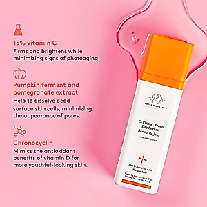 Drunk Elephant C-Firma Fresh Day Serum and B-Hydra Intensive Hydration Serum (1.69 Fl Oz), Firming and Brightening Serum for Damaged and Aging Skin and Anti Wrinkle Serum for All Skin Types (Set of 2)