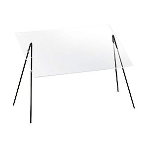 Cal-Mil 1456 Rectangle Guard, Small, Single Face, 14" Height, 27.5" Width, 13" Length, Iron