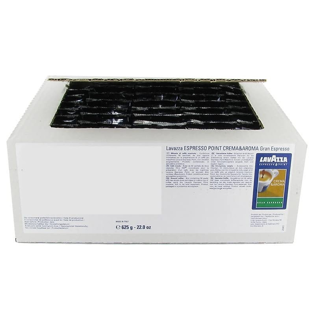 Lavazza Espresso Point Crema e Aroma Grand Espresso Capsules (Count of 200)