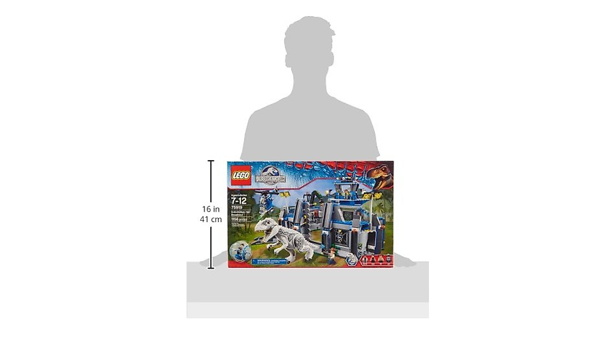 LEGO Jurassic World Indominus Rex Breakout Building Kit | Fun Dinosaur ...