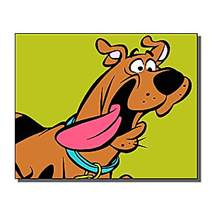 SCOOBY DOO Kids Wall Art Prints - Set of 5 Adorable Glossy Photos - Scooby - Shaggy - Thelma - Daphne - Fred