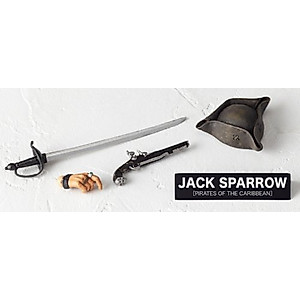 Pirates of the Carribean Revoltech SciFi Super Poseable Action Figure Jack Sparrow by Kaiyodo Jap.