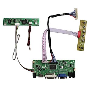 HDMI DVI VGA LVDs Display Controller Board for 21.5" 23" 27 inch 1920x1080 30 Pin LCD Screen Panel