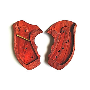 BMPL Hardwood New Taurus Model 85 856 M 85 M85 M856 .38 Special 2" 2 inch Grips Hard Wood Smooth Finger Groove Handmade Handcraft