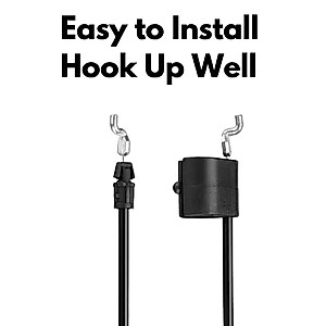 Engine Zone Control Cable Fit for Craftsman Lawn Mower - Throttle Cable Fits Sears WeedEater Poulan Husqvarna Brute Murray Troy-bilt 21" 22" Self-Propelled Mower, Replaces 532176556