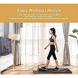 Walking Pad Foldable Aerobic Sport Fitness Equipment Footstep Induction Speed Control Space Walk Machine