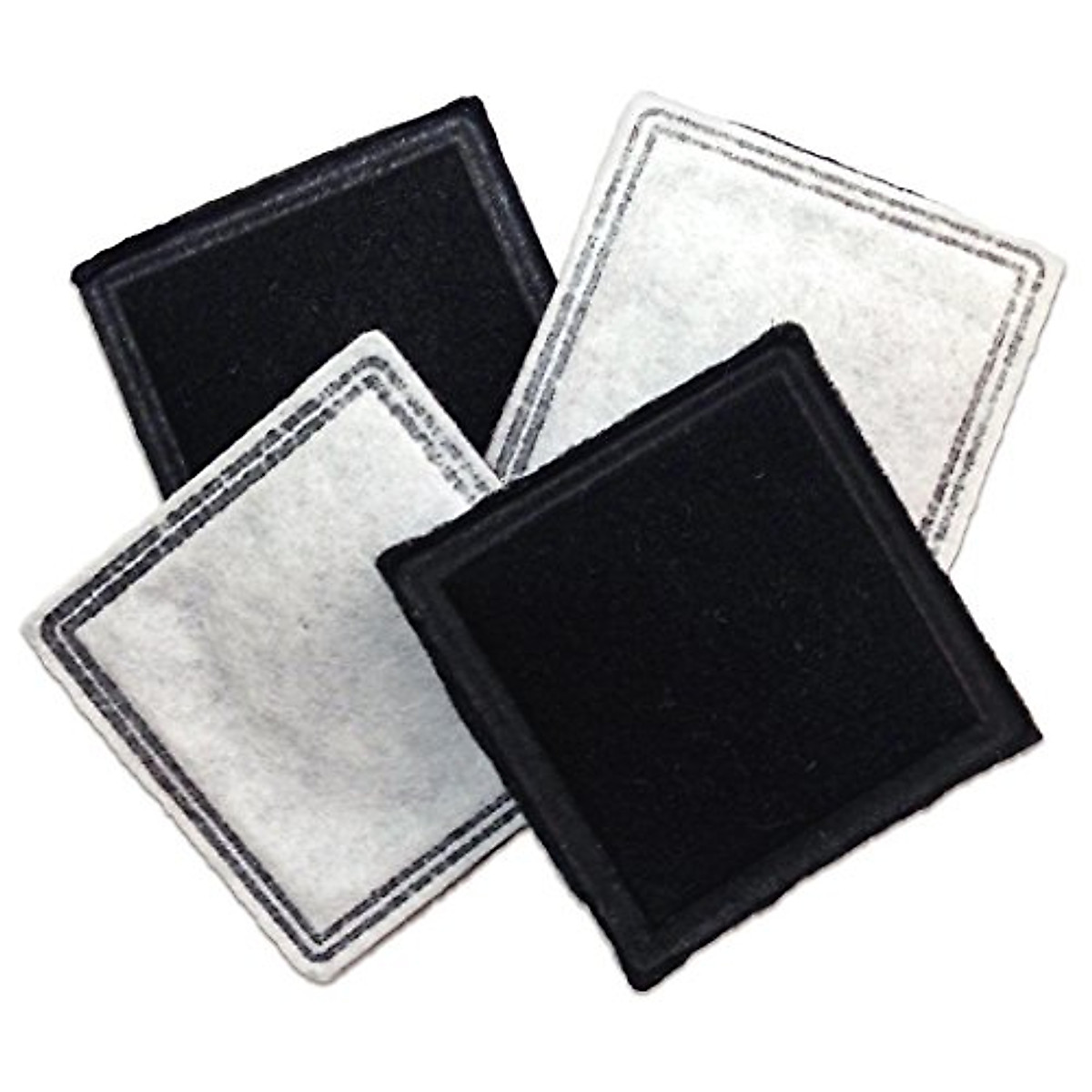 PetSafe Drinkwell Replacement Filter for Current Pet Fountains, Pack of 4, Charcoal Carbon Filter for Cats and Dogs