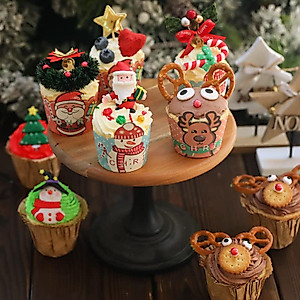 Christmas Candy Eyeballs Eyes Cake Cupcake Toppers 120g/ 4.2oz Cookie Decorations Edible Dessert Sprinkles for Christmas Cake Cupcakes Decoration