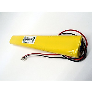 5PC Replacement Battery for Lithonia BBAT0043A,UNITECH BBAT0043A,LITHONIA ELB-B003.ELB-004 Replacement Battery Emergency Light 9.6V 1.1Ah NiCD