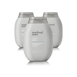 Method Men Face Wash; Sea + Surf; 6 Ounces; 3 pack
