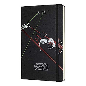 Moleskine Limited Edition Star Wars Notebook, Hard Cover, Large (5" x 8.25") Ruled/Lined, 240 Pages