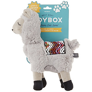 Fringe Studio Dog Toy, Llama Chill-Plush Pet Toy (289362), 12x9 Inch (Pack of 1), All Breed Sizes