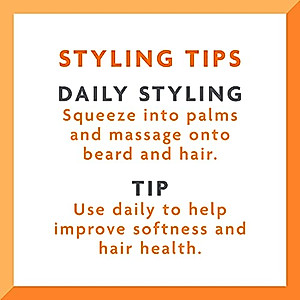 Cantu for Men Hair & Beard Oil, 3.4 fl oz (Packaging May Vary)