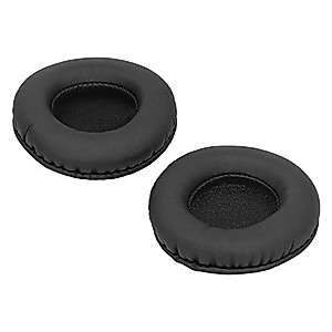 Replacement Earpads,Headphones Ear Pads Cushion Headset Ear Cover for 85mm/3.3in Earphones,Universal Headphone Ear Cushions,Black