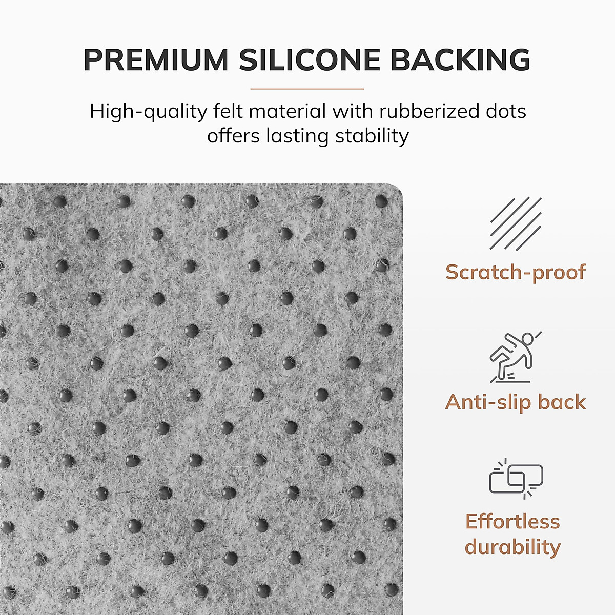 Anji Mountain Standard Bamboo Roll-Up Chairmat, 36 x 48-Inch, 8mm Thick, Dark Cherry